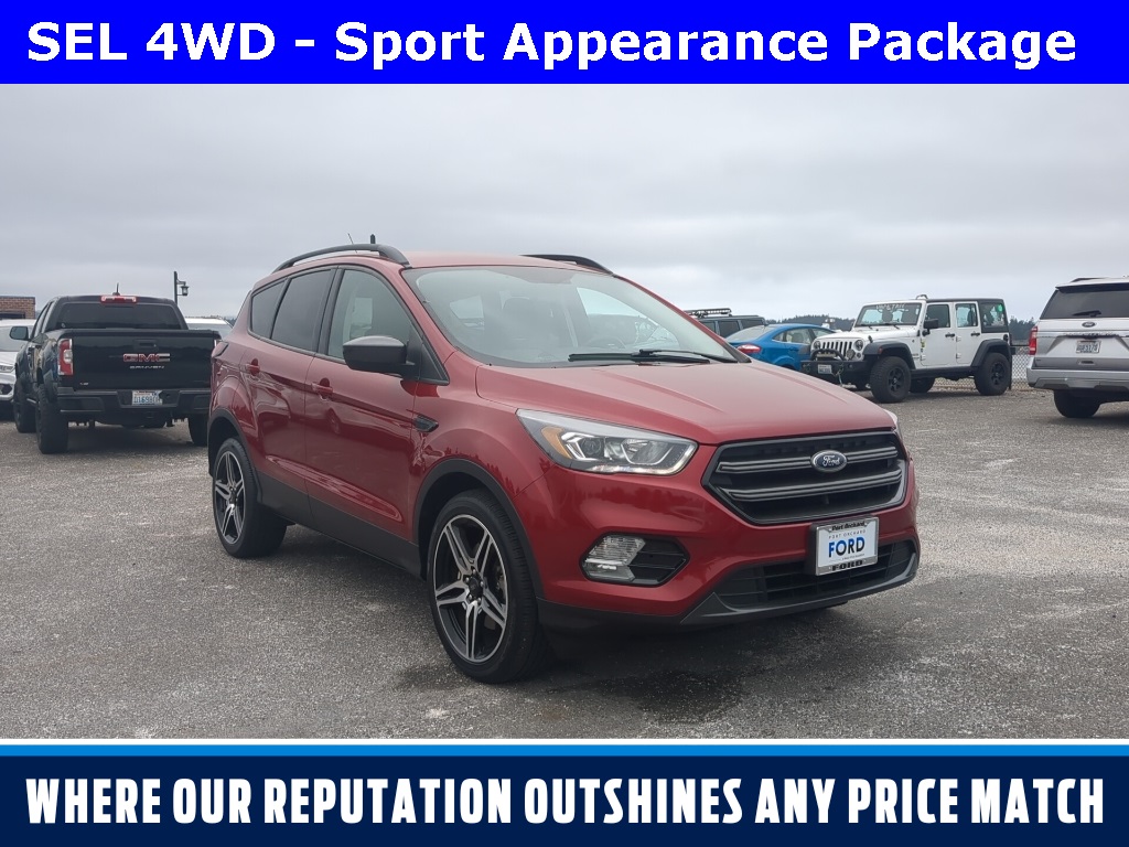 Pre-Owned 2019 Ford Escape SEL 4D Sport Utility in Olympia #NC219205B ...