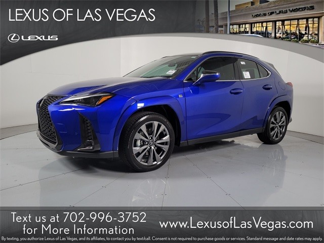 New Ultrasonic Blue Mica 2.0 with Obsidian roof 2024 Lexus UX 250h F ...