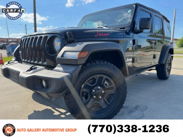 Used 2018 Jeep Wrangler Unlimited Sport 4D Sport Utility in Buford # ...