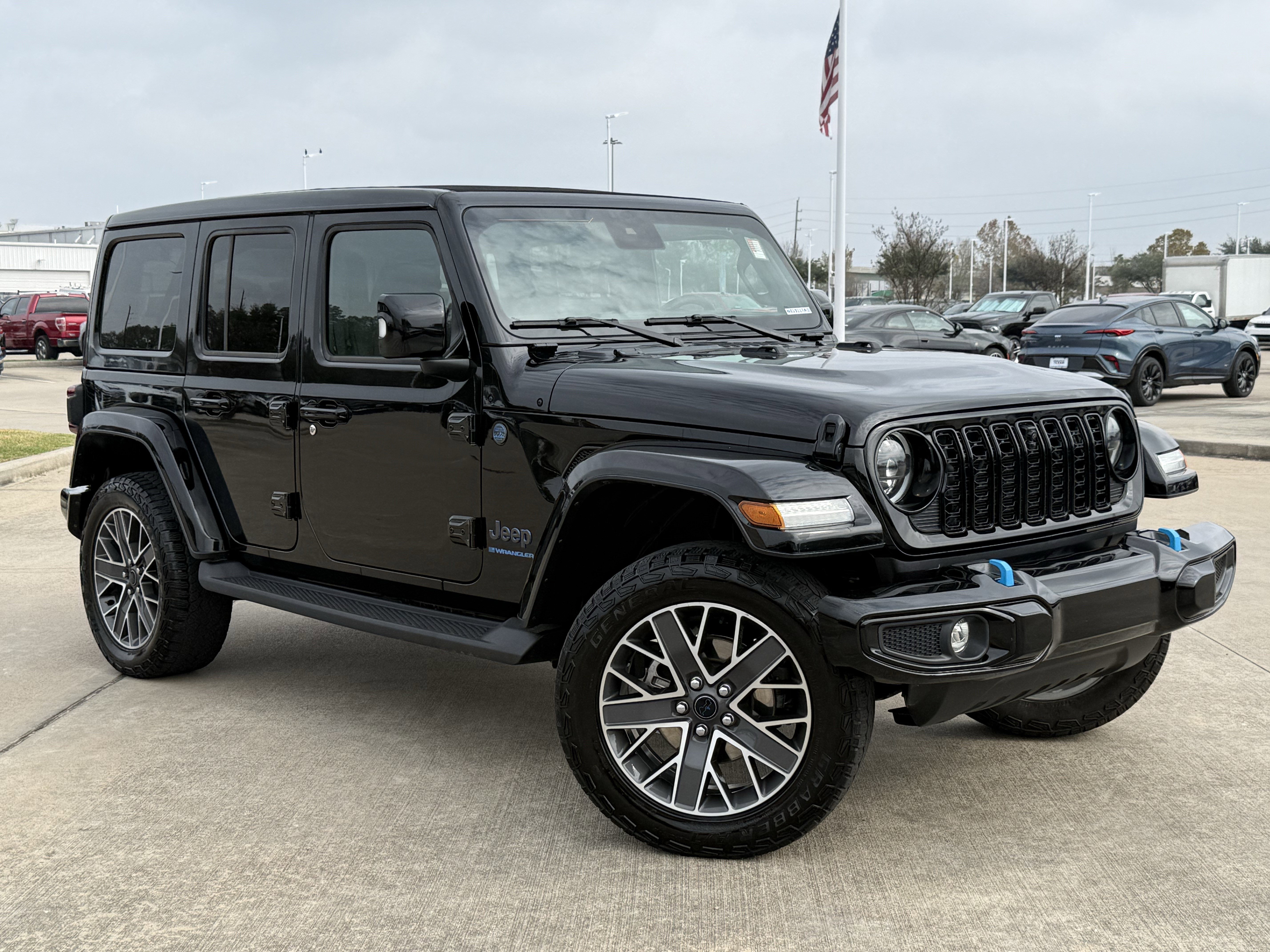 Pre-Owned 2024 Jeep Wrangler 4xe High Altitude Convertible in Humble # ...