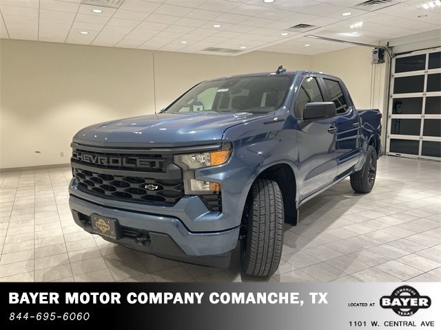 New 2024 Chevrolet Silverado 1500 Custom Crew Cab in Comanche #53136 ...