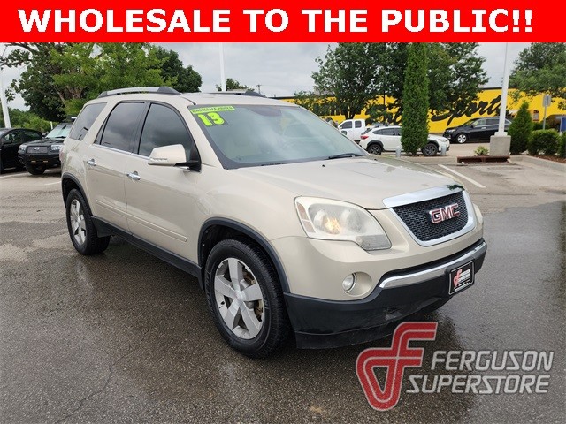 Pre-Owned 2012 GMC Acadia SLT-1 4D Sport Utility in Broken Arrow #S251262B | Jerry Ferguson ...