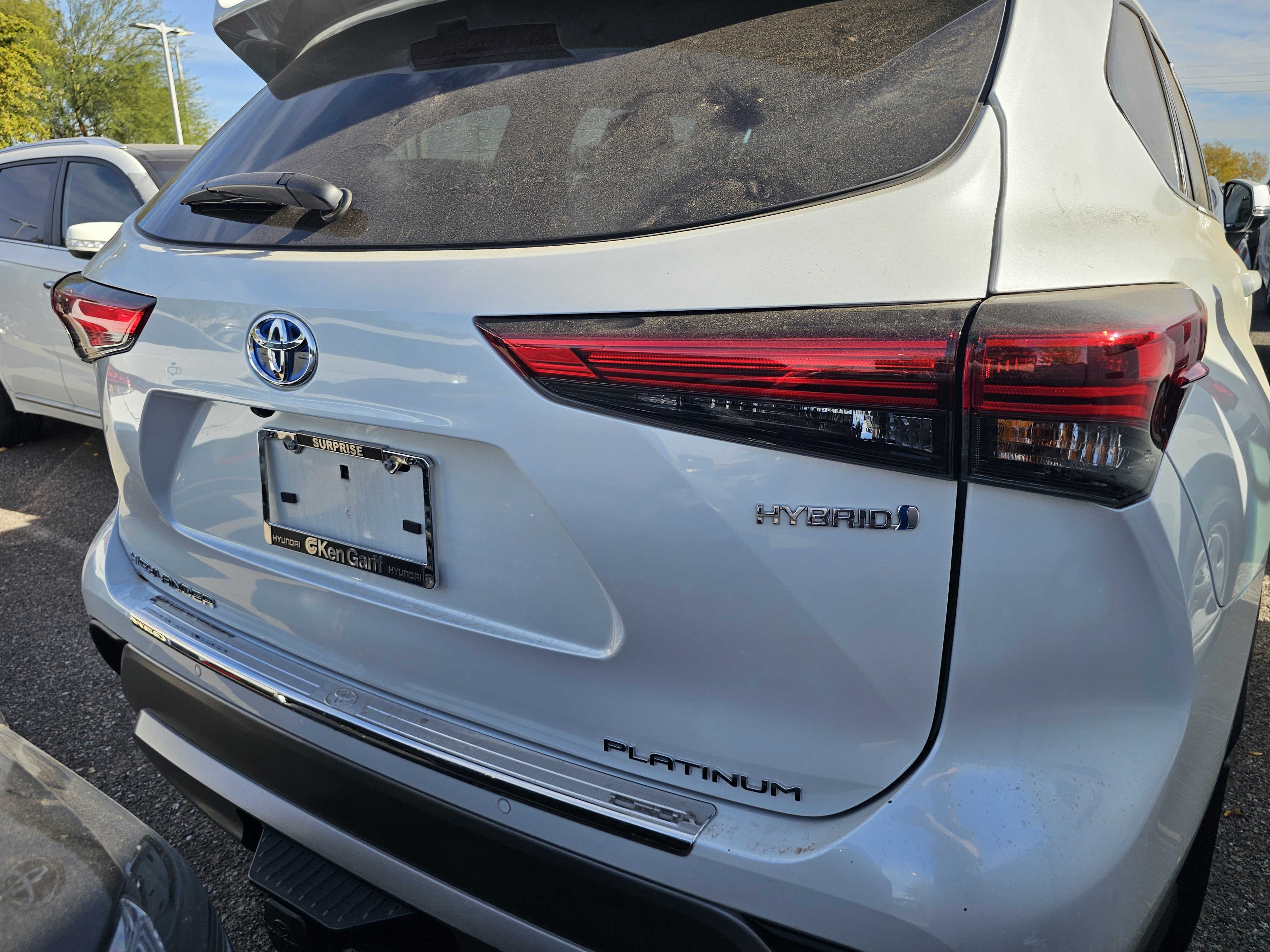 Pre-Owned 2023 Toyota Highlander Hybrid Platinum Sport Utility in ...