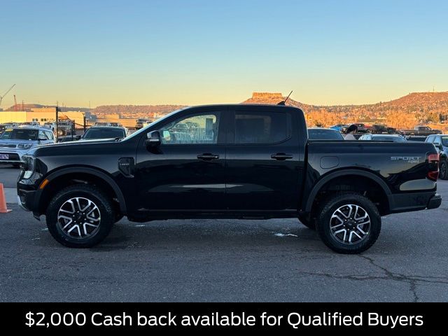 New 2025 Ford Ranger LARIAT® SuperCrew® in Castle Rock #M0650 | Castle ...