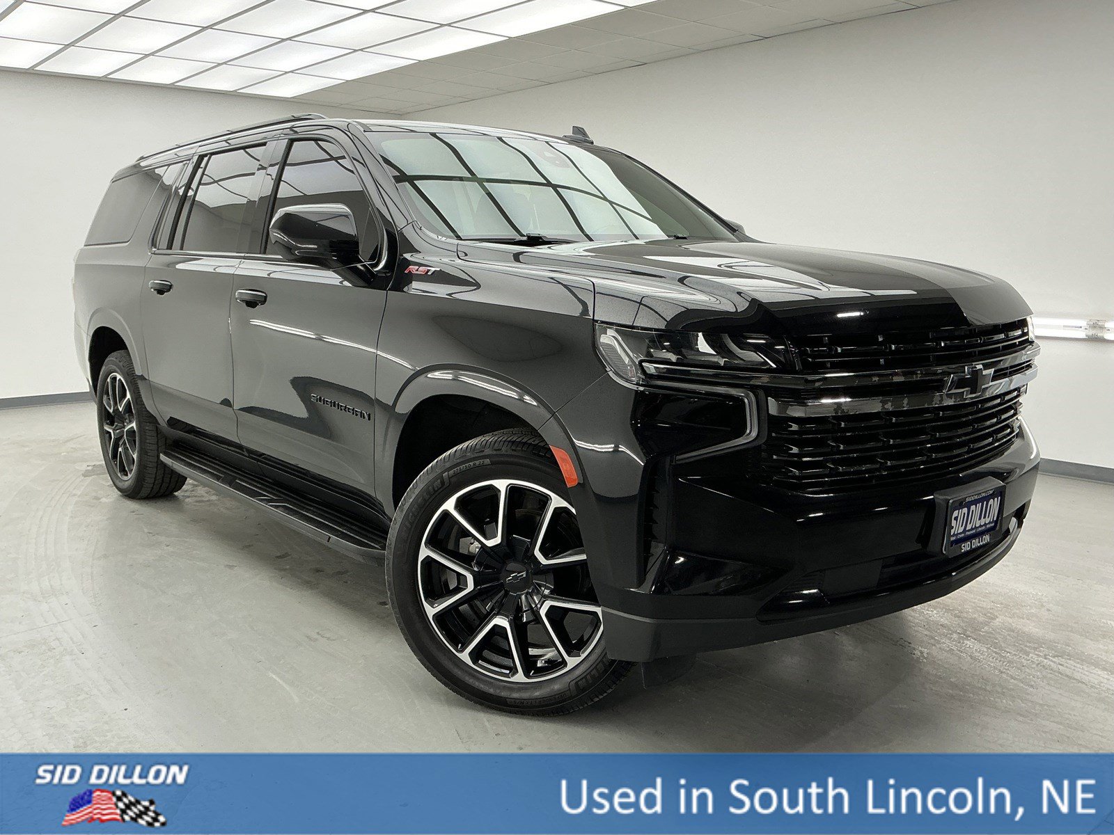 Pre-Owned 2021 Chevrolet Suburban RST SUV in Crete #4u0319b | Sid ...