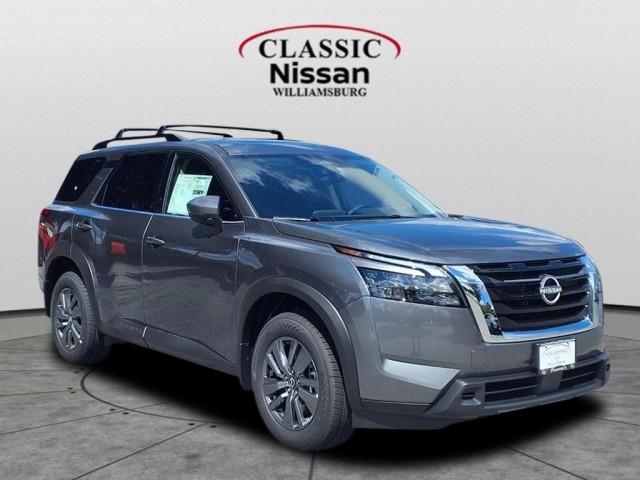 New 2025 Nissan Pathfinder SV SUV in Williamsburg #SC286621 | Classic Nissan Williamsburg