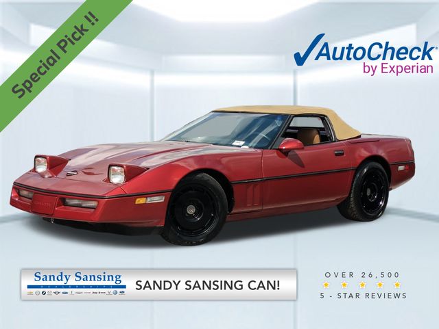 Pre-Owned 1987 Chevrolet Corvette Base 2D Convertible in Pensacola ...