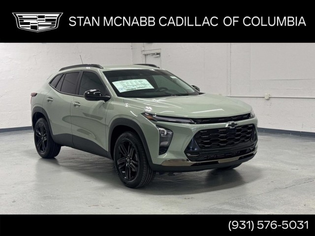 New 2025 Chevrolet Trax ACTIV SUV in Tullahoma #K3148 | Stan McNabb Chevrolet Buick GMC