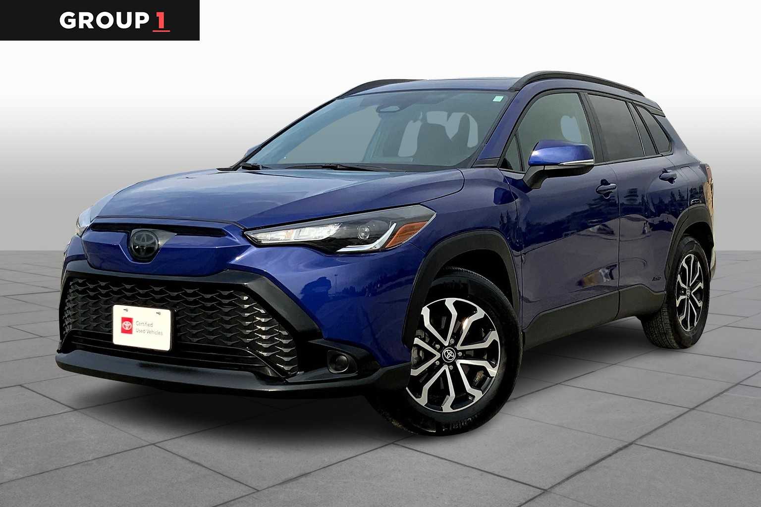 Pre-Owned 2024 Toyota Corolla Cross Hybrid SE Sport Utility in Houston ...