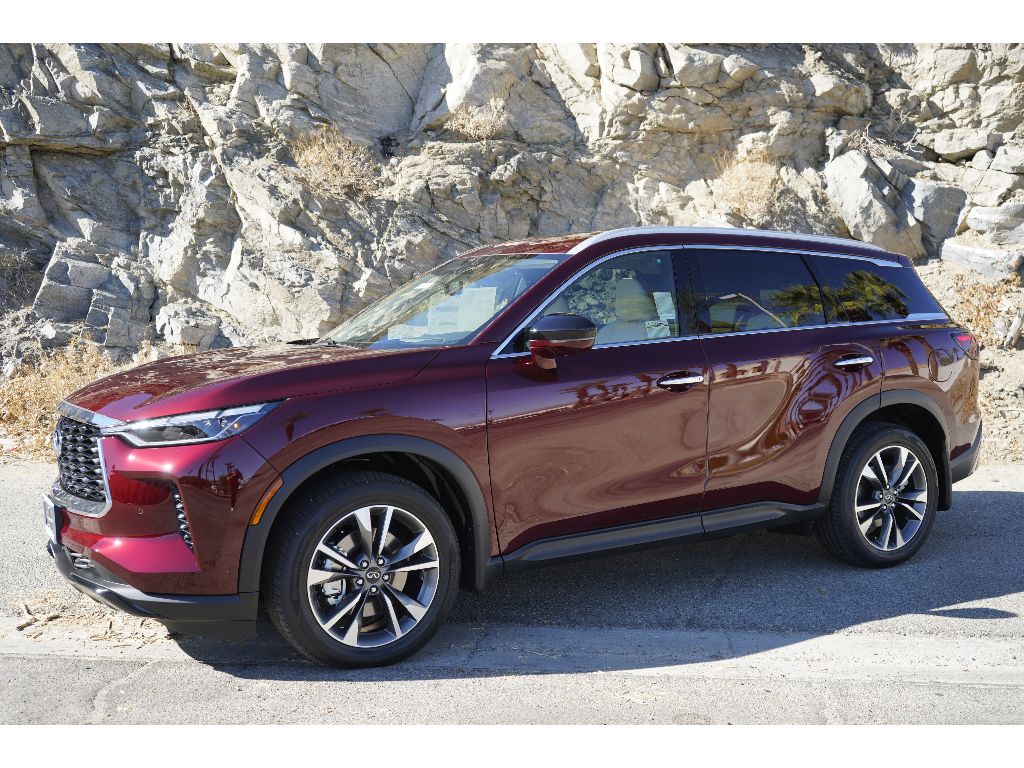 New 2025 INFINITI QX60 LUXE AWD CROSSOVER in Cathedral City #5I1019 | INFINITI Palm Springs
