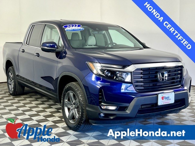 Certified Pre-Owned 2022 Honda Ridgeline AWD RTL 4D Crew Cab in ...
