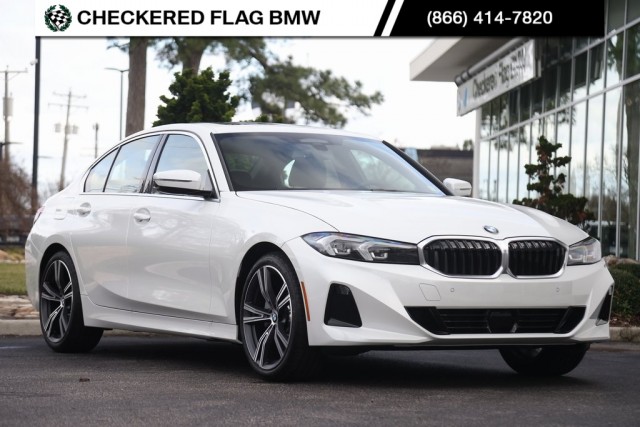 Pre Owned 2024 BMW 3 Series 330i 4D Sedan in Virginia Beach BLX69118 Checkered Flag Hyundai World