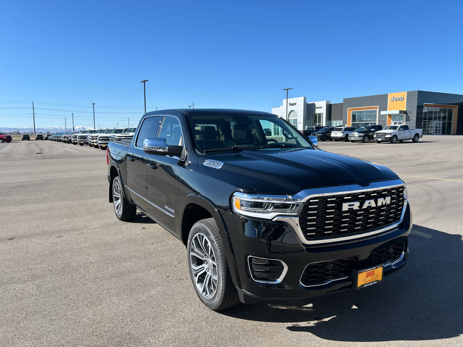 New 2025 RAM 1500 Tungsten Crew Cab in Idaho Falls #R706265 | Sayer Chrysler Dodge Jeep Ram