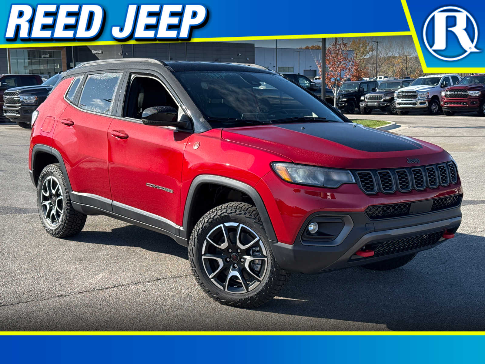 New 2025 Jeep Compass Trailhawk Sport Utility in #CT0677 | Reed Automotive