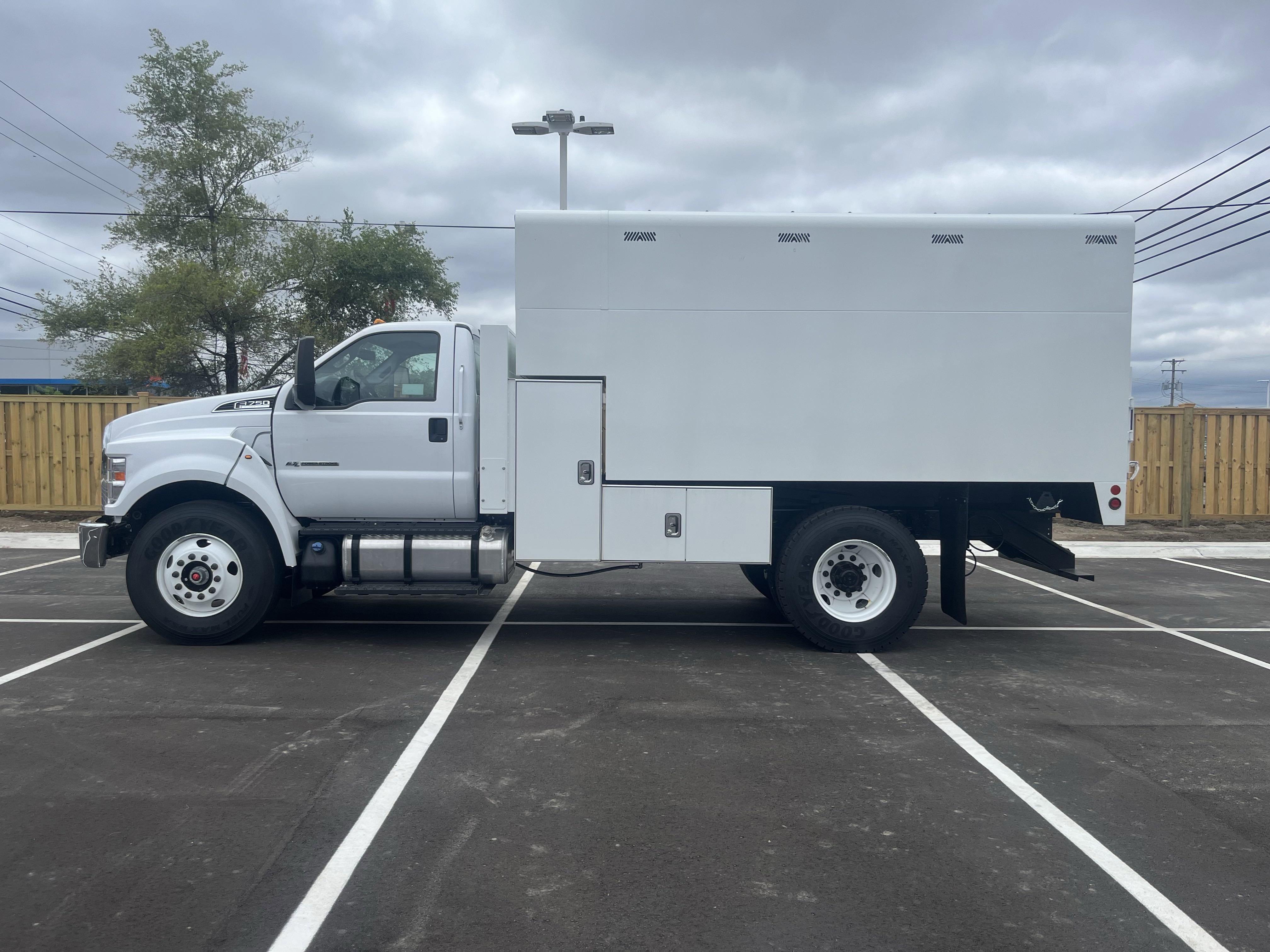 New 2025 Ford F-650-750 CHIPPER BODY Regular Cab in Livonia #253607F | Bill Brown Ford