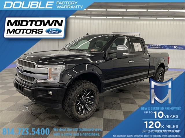 Pre-Owned 2019 Ford F-150 Platinum 4 Door Crew Cab Truck in Warren # ...
