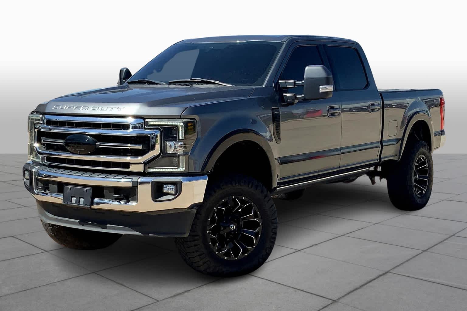 Pre-Owned 2021 Ford Super Duty F-250 SRW LARIAT 4WD Crew Cab 6.75 Box ...
