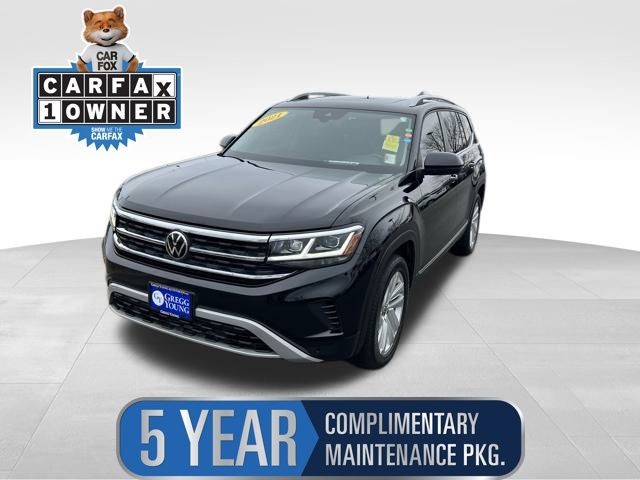 Pre-Owned 2021 Volkswagen Atlas SEL 4D Sport Utility in Atlantic # ...