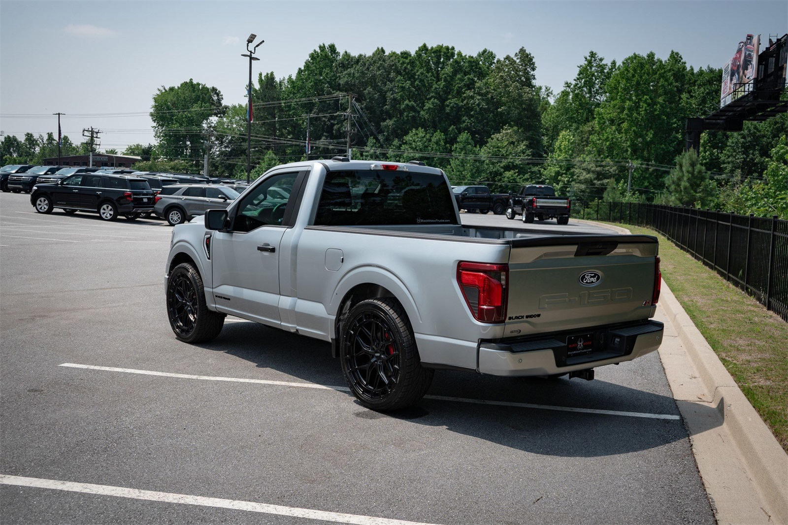 New 2025 Ford F-150 XL with Black Widow Supercharged Package Regular ...