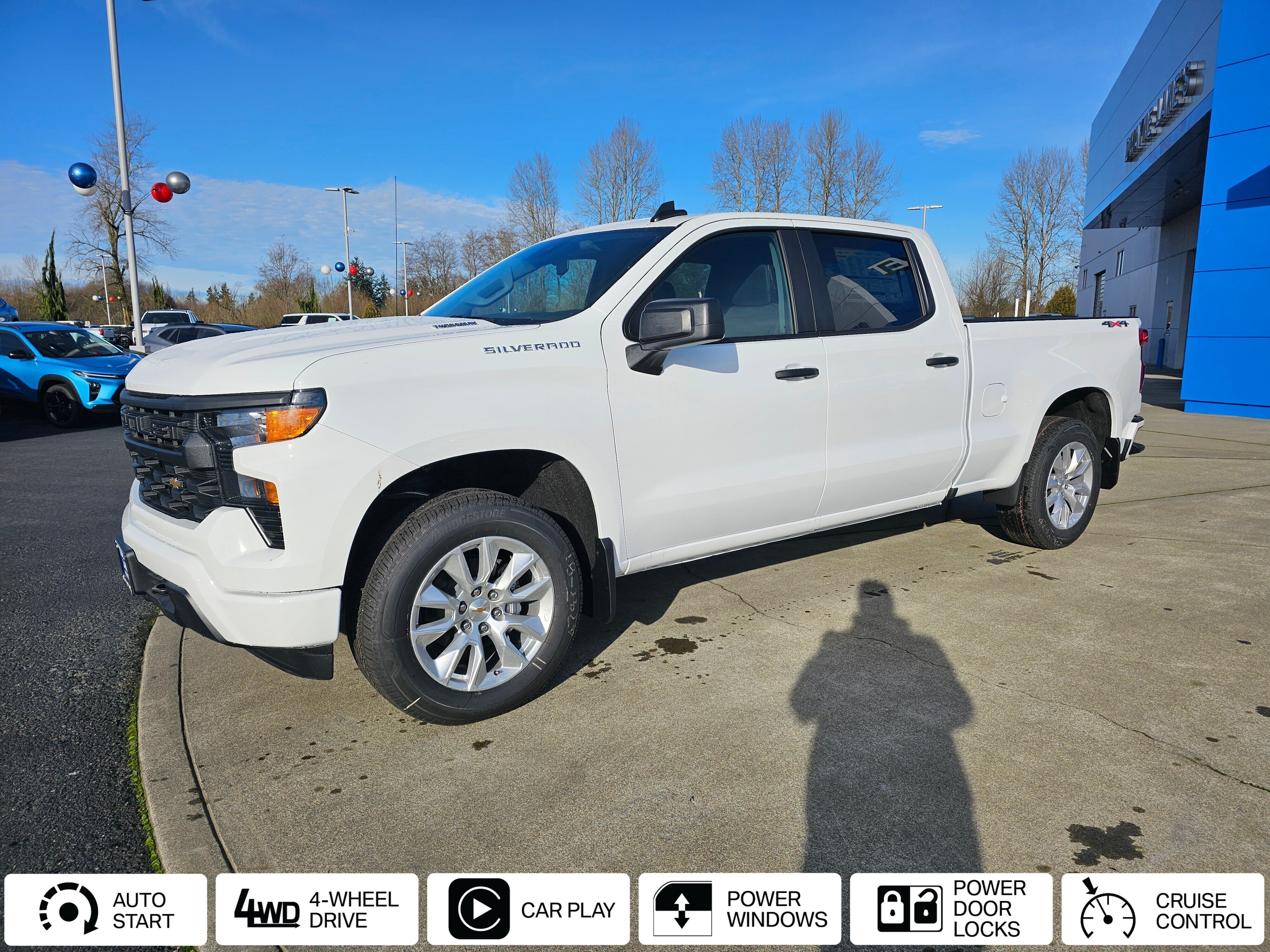 New 2025 Chevrolet Silverado 1500 Custom Crew Cab in Arlington # ...
