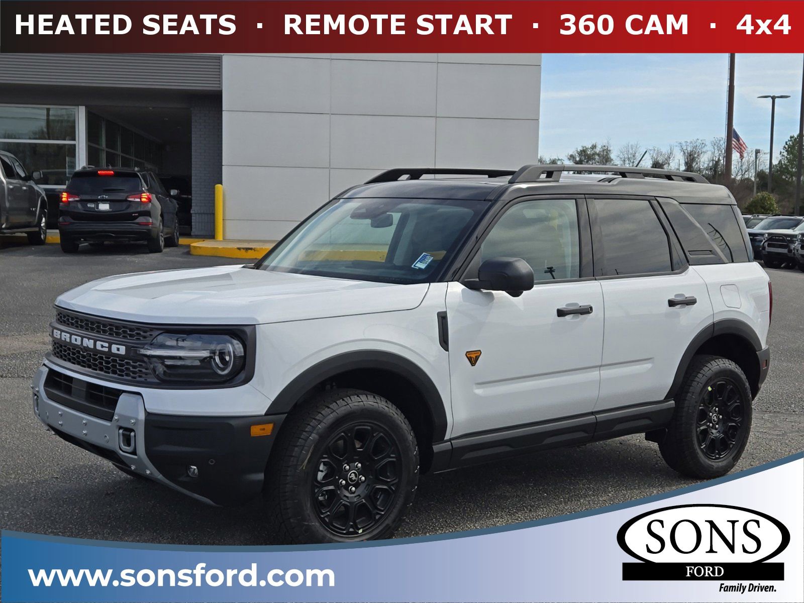 New 2025 Ford Bronco Sport Badlands® 5 Door SUV, SUV & Crossovers in ...