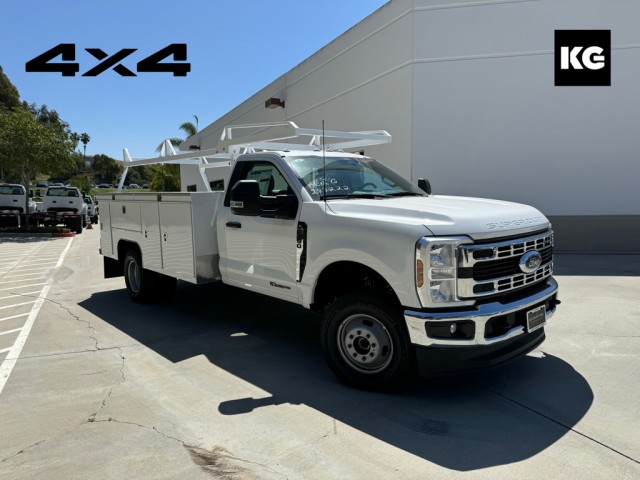 New 2024 Ford Chassis Cab XL With 11 Utility Regular Cab in Redlands # ...