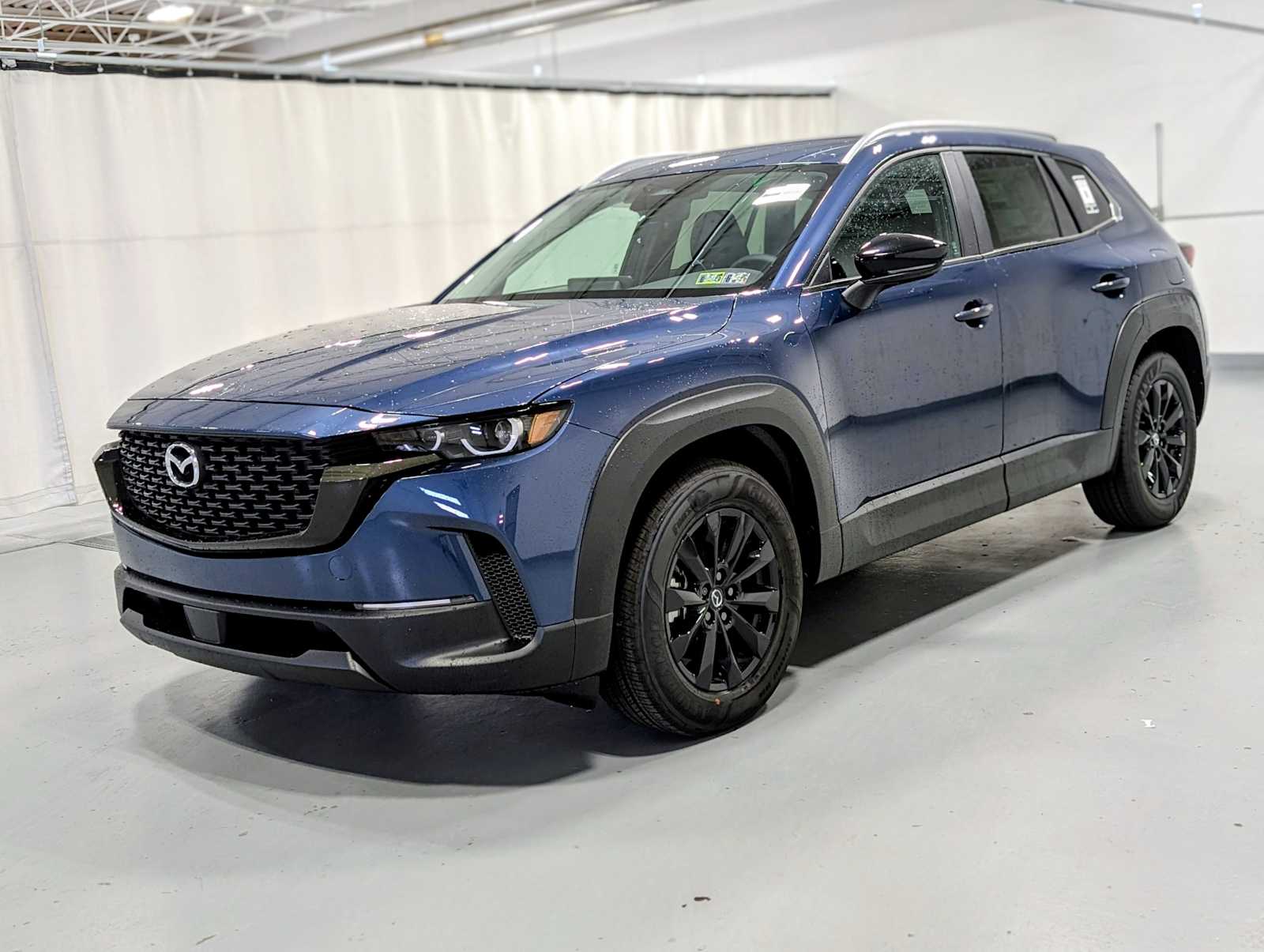 New 2025 Mazda CX-50 2.5 S Select AWD in Ingot Blue Metallic | Greensburg, PA | #Z81416