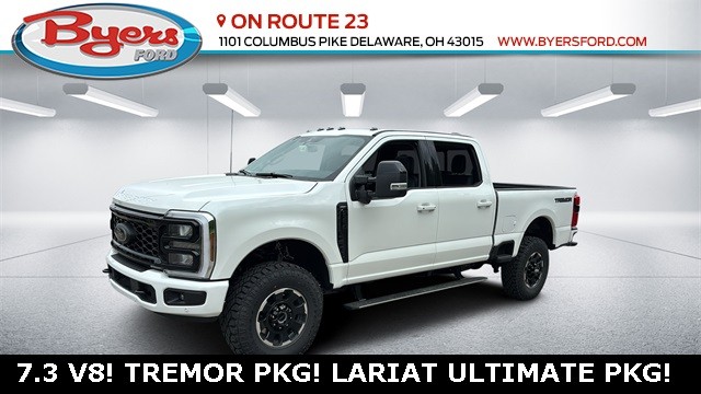 New 2025 Ford F-350SD Lariat 4D Crew Cab in Columbus #F250256 | Byers Auto Group
