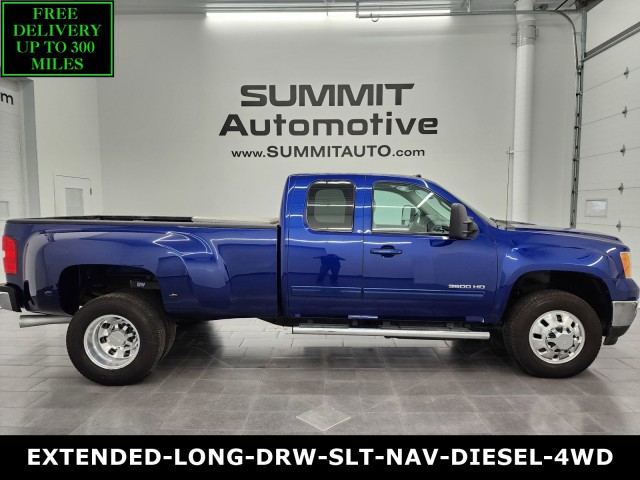 Pre-Owned 2013 GMC Sierra 3500 4×4 Extended Cab SLT DRW: EXTENDED CAB ...
