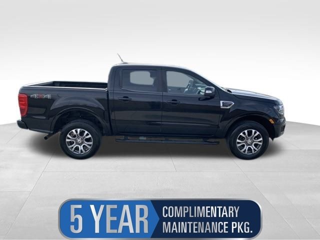 Pre-Owned 2020 Ford Ranger Lariat 4D Crew Cab Black in Indianola, IA ...