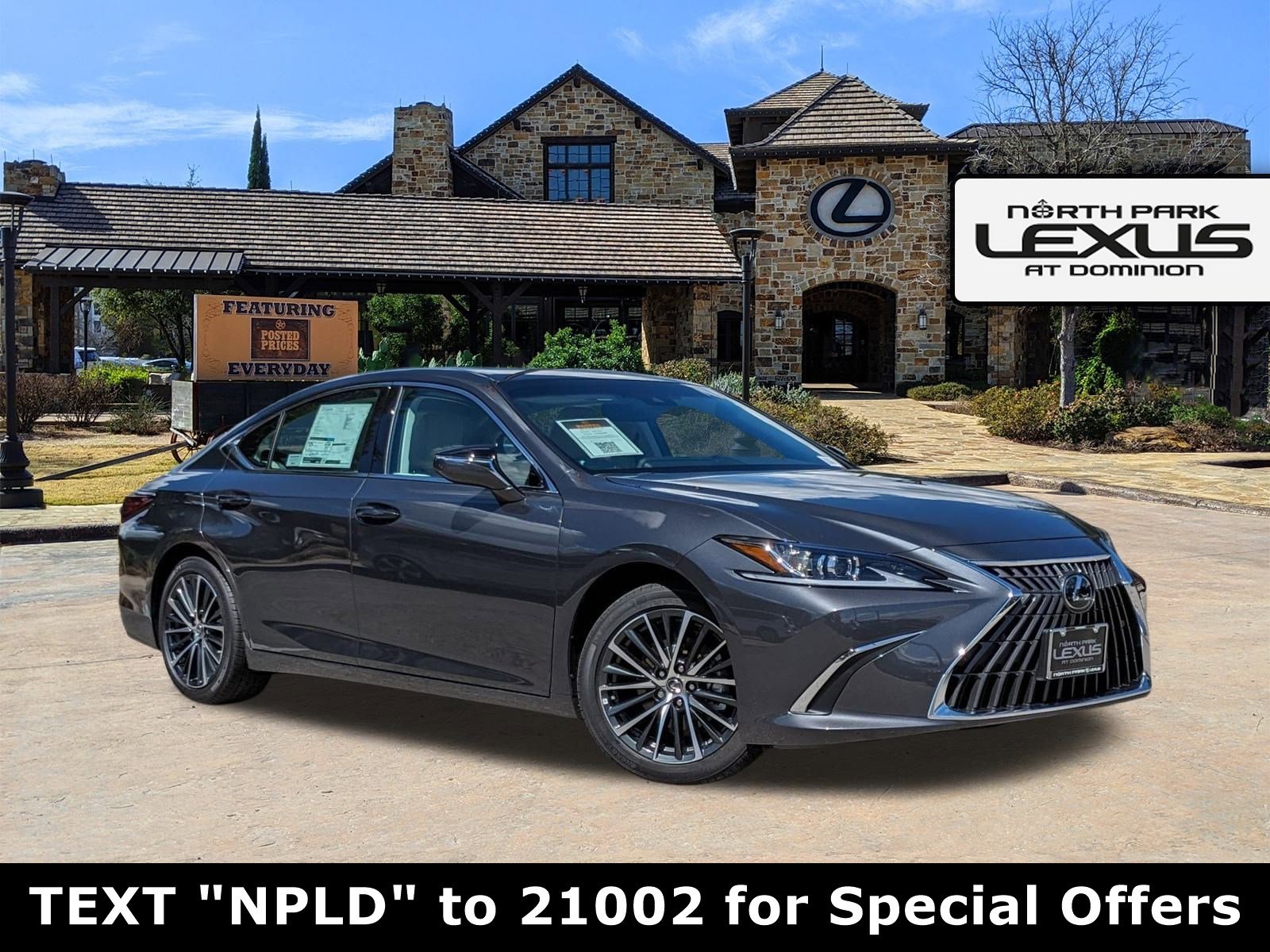 New 2025 Lexus ES 350 4-DOOR SEDAN in San Antonio #1D186256 | North Park Lexus at Dominion