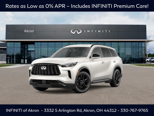 New 2025 INFINITI QX60 LUXE AWD CROSSOVER in Akron #A25154 | INFINITI ...