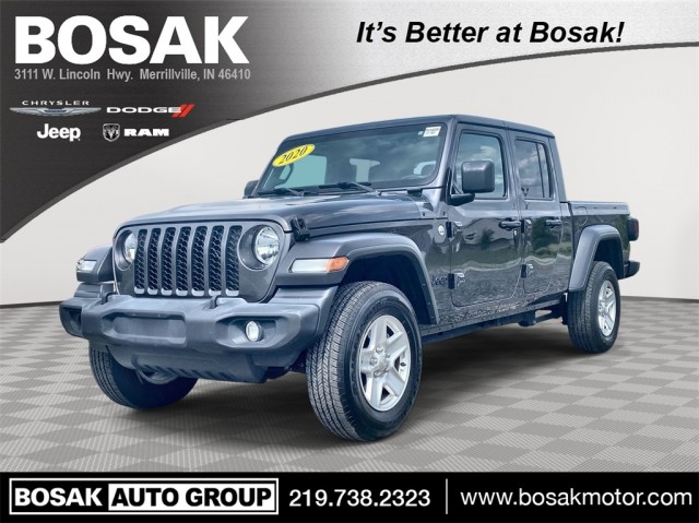 Certified Pre-Owned 2020 Jeep Gladiator Sport 4D Crew Cab in #M10458P ...