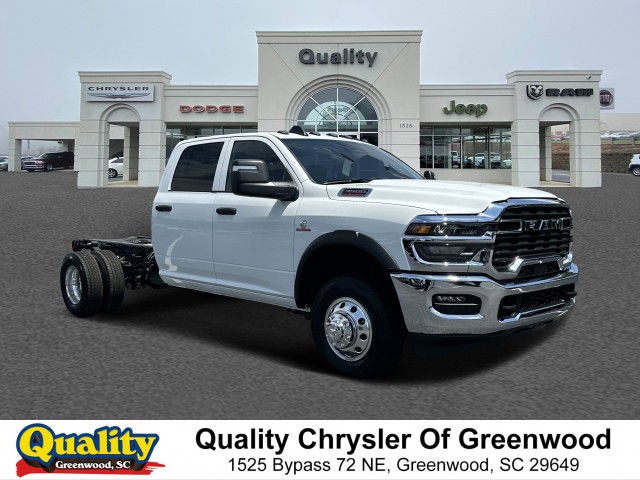 New 2025 RAM 3500 Chassis Cab Tradesman Crew Cab in Greenwood #3168 | Quality Chrysler Dodge ...