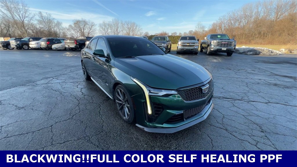 Certified Pre-Owned 2023 Cadillac CT4-V V-Series Blackwing Sedan in ...