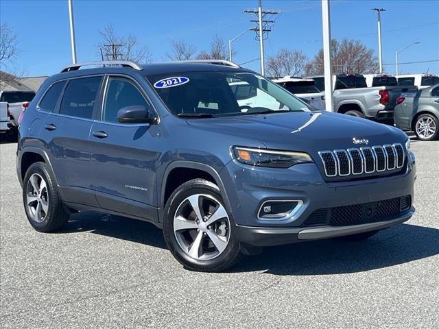 Pre-Owned 2021 Jeep Cherokee Limited SUV in Kernersville #9K8300 ...