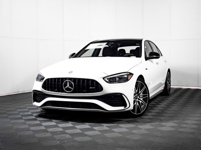 New 2025 Mercedes-Benz C-Class AMG® C 43 4MATIC Sedan Sedan near Riverside #64884N | Walter's ...