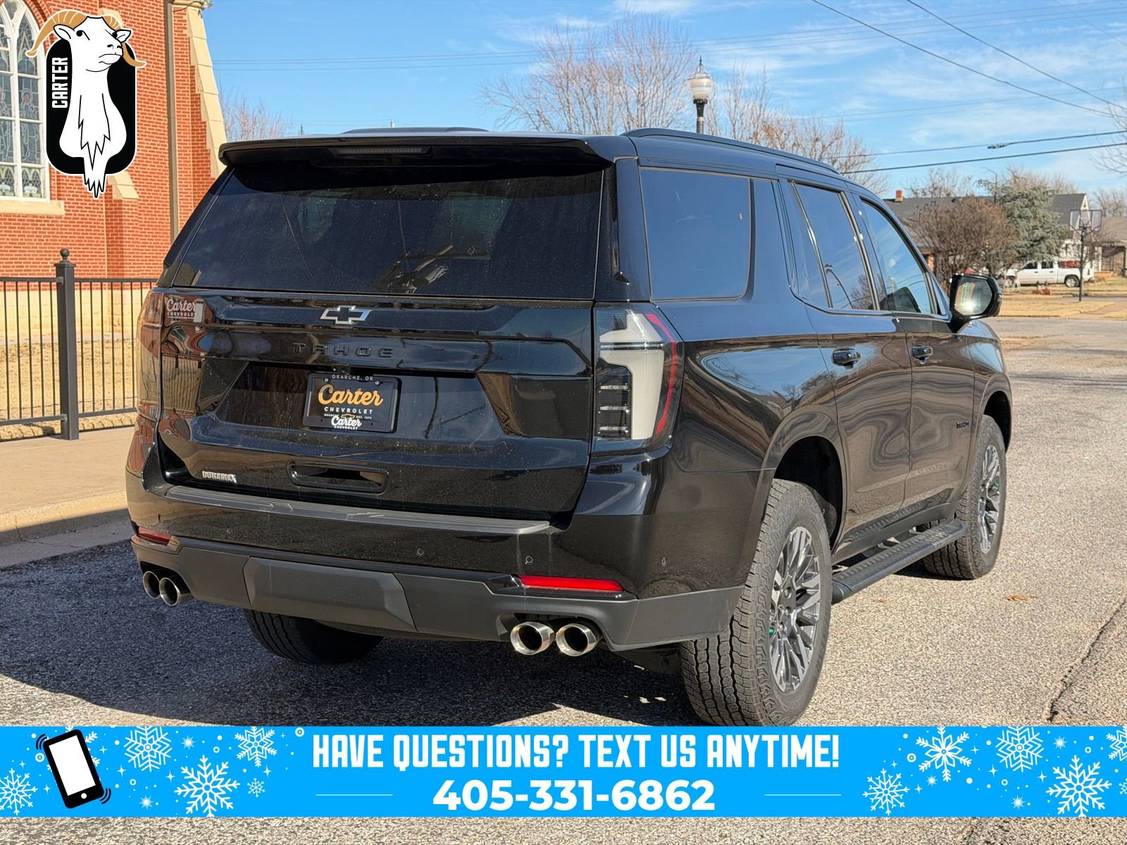 New 2026 Chevrolet Tahoe Z71 SUV in Okarche #29671 | Carter Chevrolet