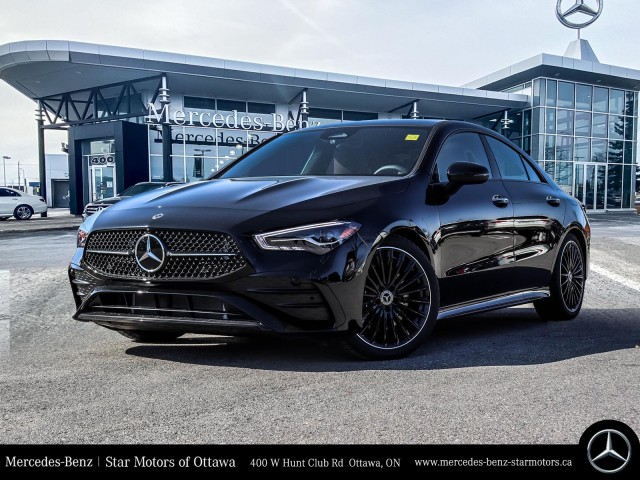 New 2025 Mercedes-Benz CLA250 4MATIC® Coupe 4-Door Coupe in Ottawa ...