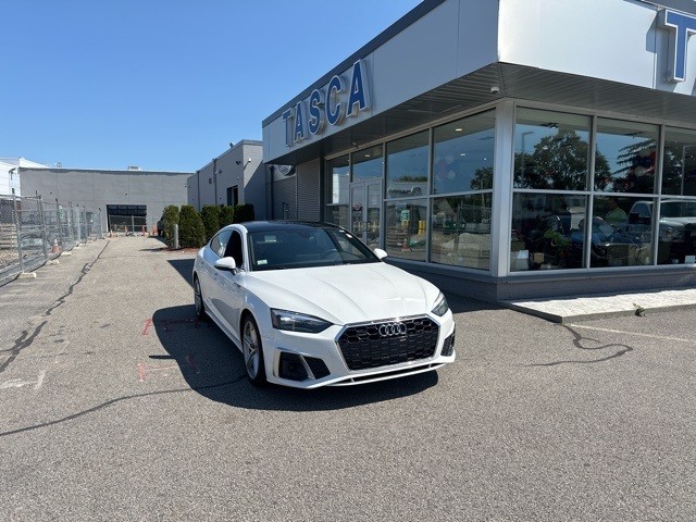 Pre-Owned 2021 Audi A5 45 S line Premium Plus 4D Hatchback in White ...