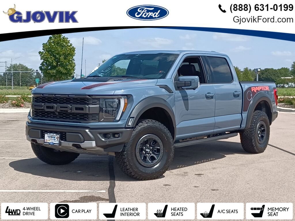 2022 Ford Raptor Blue Interior
