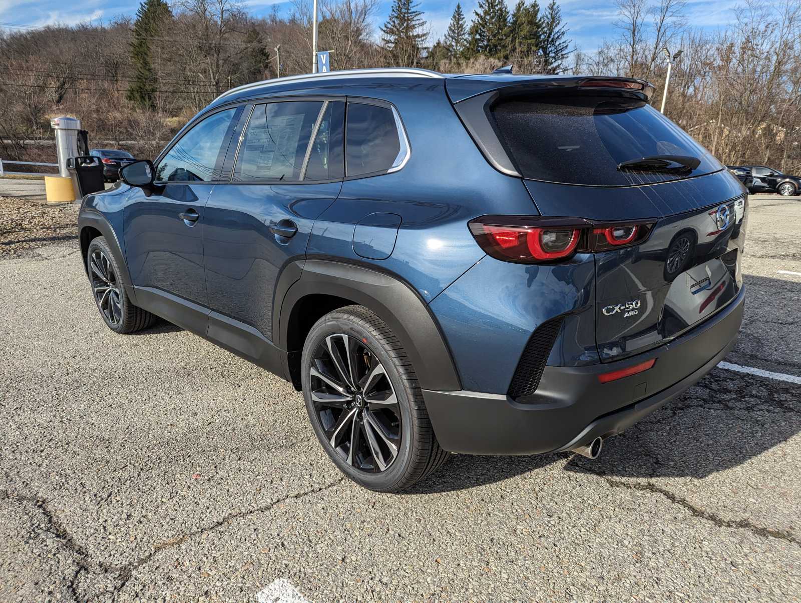 New 2024 Mazda CX-50 2.5 S Premium Plus Package in Ingot Blue Metallic ...