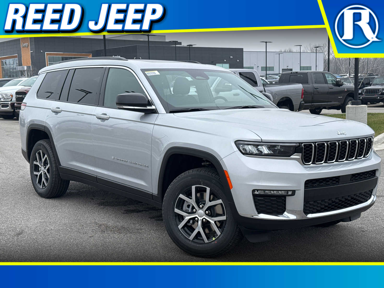 New 2025 Jeep Grand Cherokee L Limited Utility in Merriam #J250396 | Reed Jeep Chrysler Dodge ...