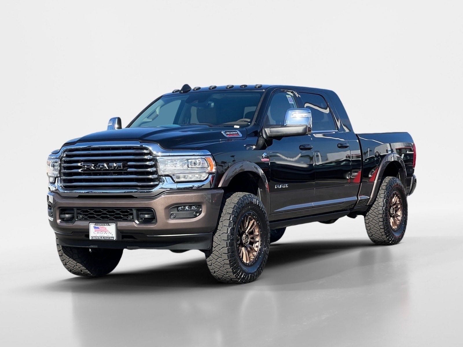 New 2024 RAM 3500 Longhorn Mega Cab in Ventura #241256 | Crown Dodge Chrysler Jeep RAM