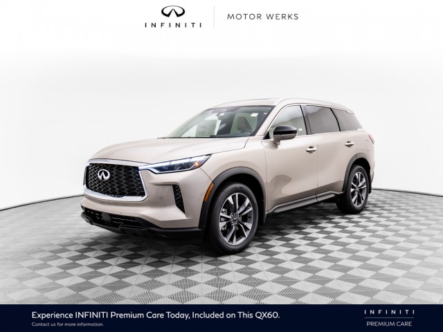 New 2024 INFINITI QX60 LUXE 4D Sport Utility in Barrington #345683 | Motor Werks