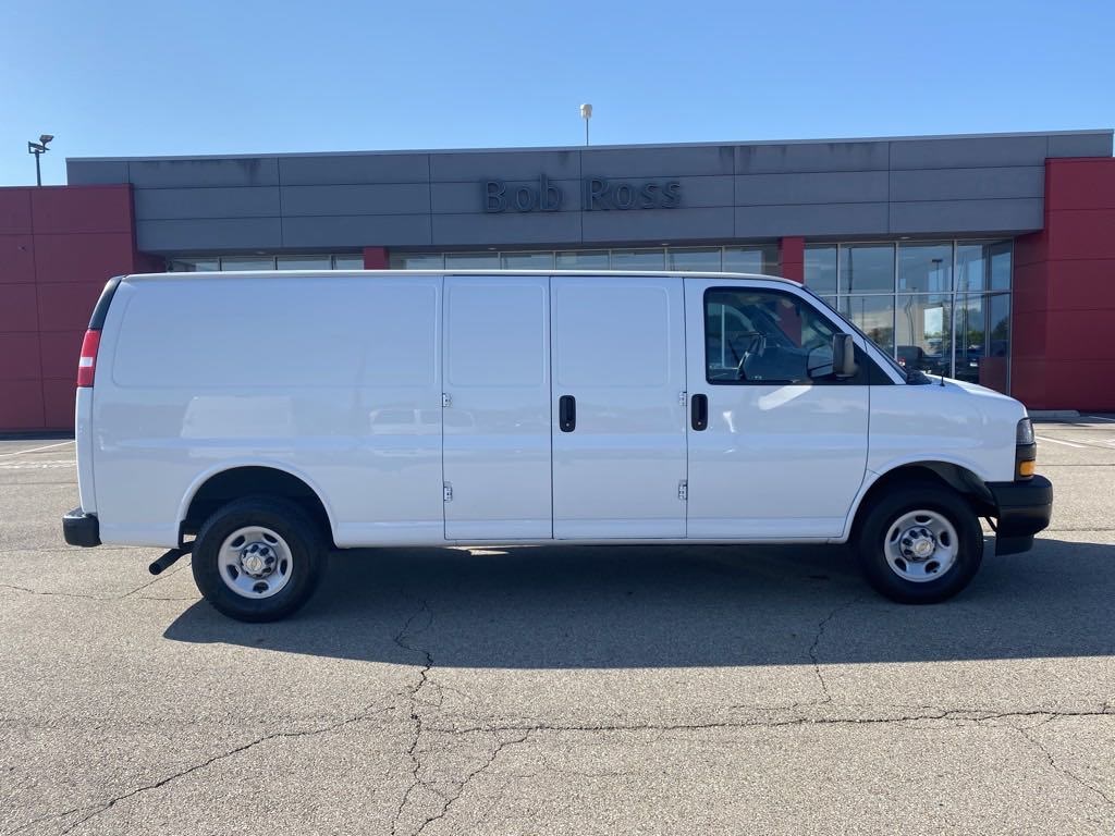 White Work Van