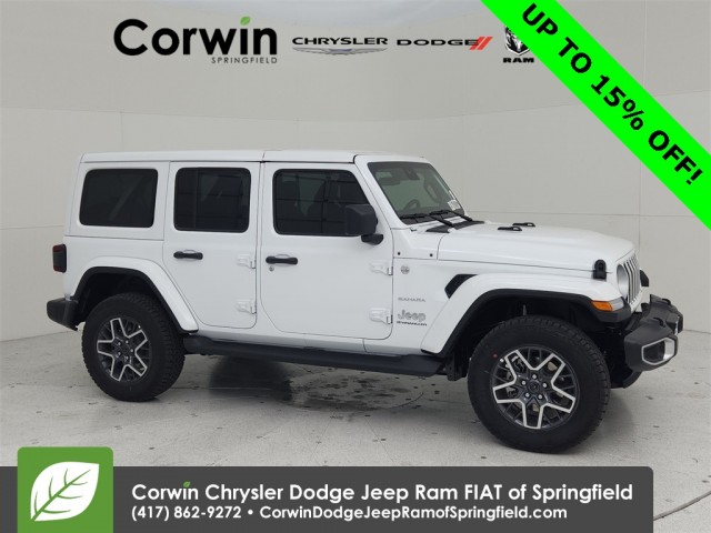 New 2024 Jeep Wrangler Sahara Sport Utility in Springfield #1367619 ...