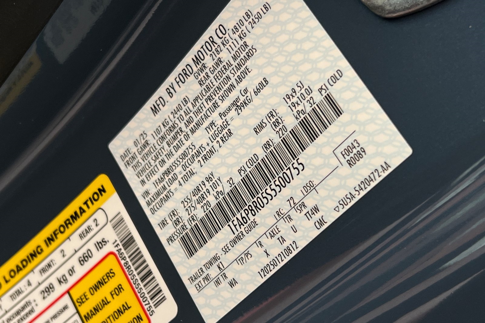 New 2025 Ford Mustang Dark Horse™ Premium Fastback in Porterville # ...