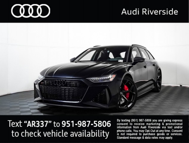 New 2025 Audi RS 6 Avant performance Wagon near Riverside #19825A ...