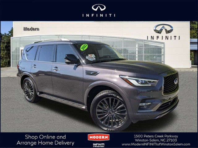 Pre-Owned 2023 INFINITI QX80 PREMIUM SELECT Sport Utility in Winston Salem #10R2582 | Modern ...